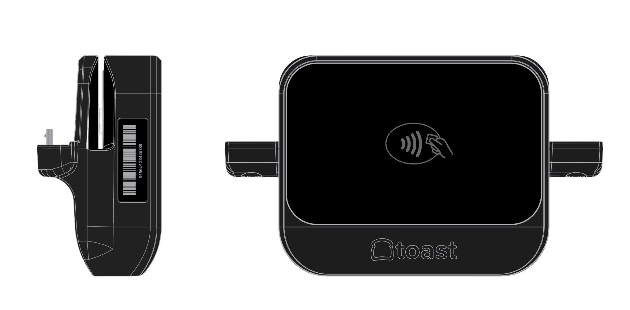 Find the Serial Number on Your Toast Device