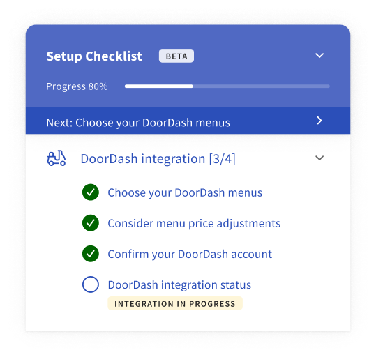 新手入门：DoorDash整合功能