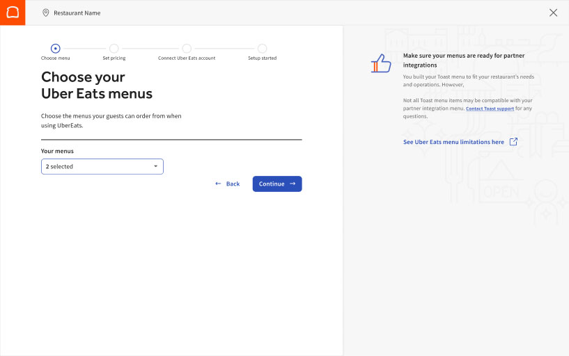 Get Started With the Uber Eats Integration