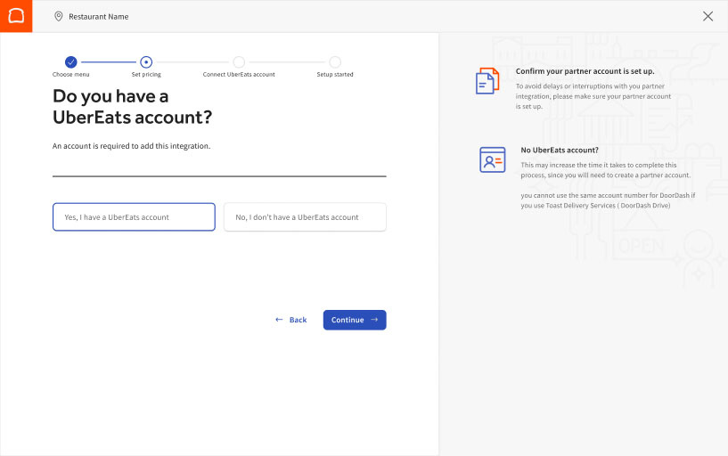 Get Started With the Uber Eats Integration