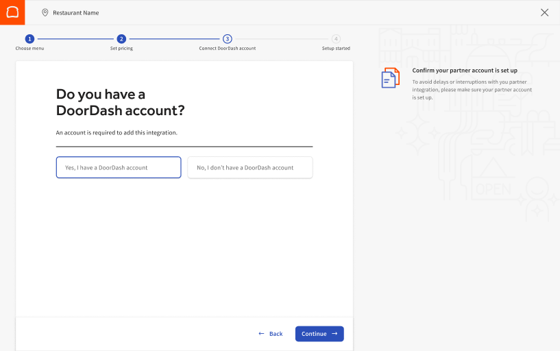 Get Started with the DoorDash Integration
