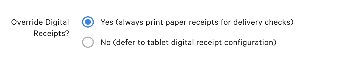 Customize Receipt Printing For Online Orders