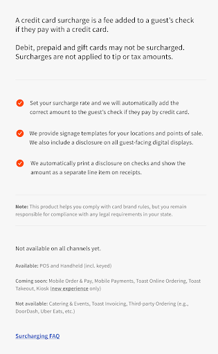 Get Started With Credit Card Surcharging