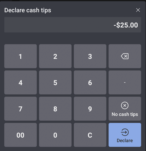 Pool Tips and Tipping Out