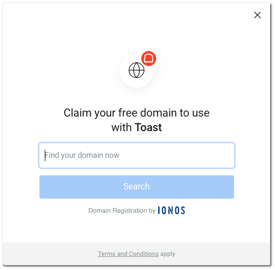 Domains for Toast Websites and Online Ordering Pro