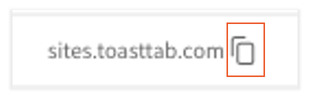 Domains for Toast Websites and Online Ordering Pro