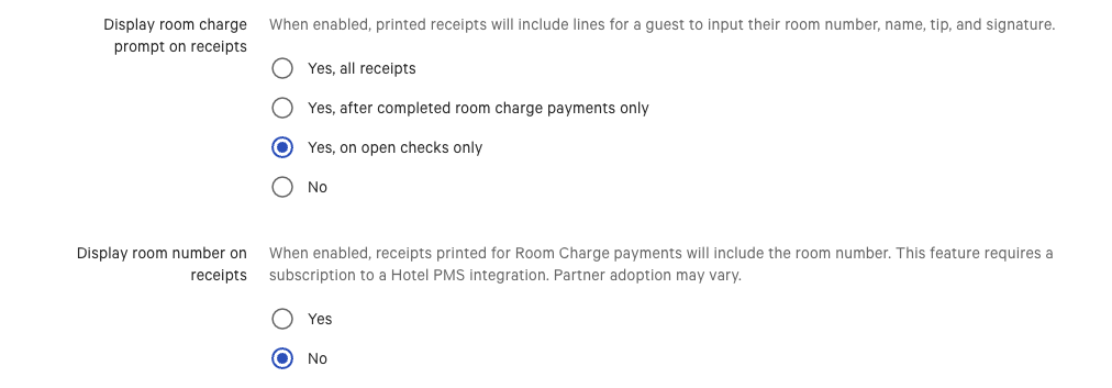 Customize Receipts: Advanced Configuration