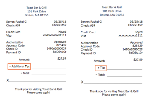 Customize Receipts: Advanced Configuration