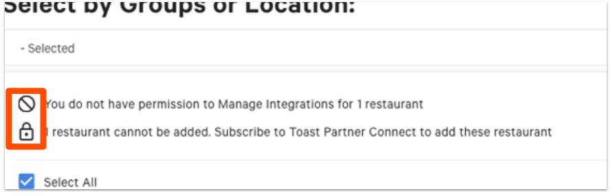 Add or Remove an Integration With Toast Partner Integrations