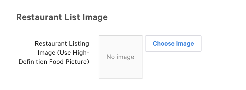 Can I change the image Toast uses for my restaurant on the Local by ...