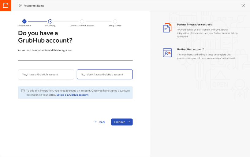 Get Started With the Grubhub Integration