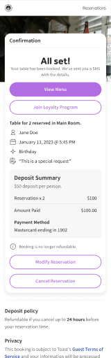 Optimize Toast Websites