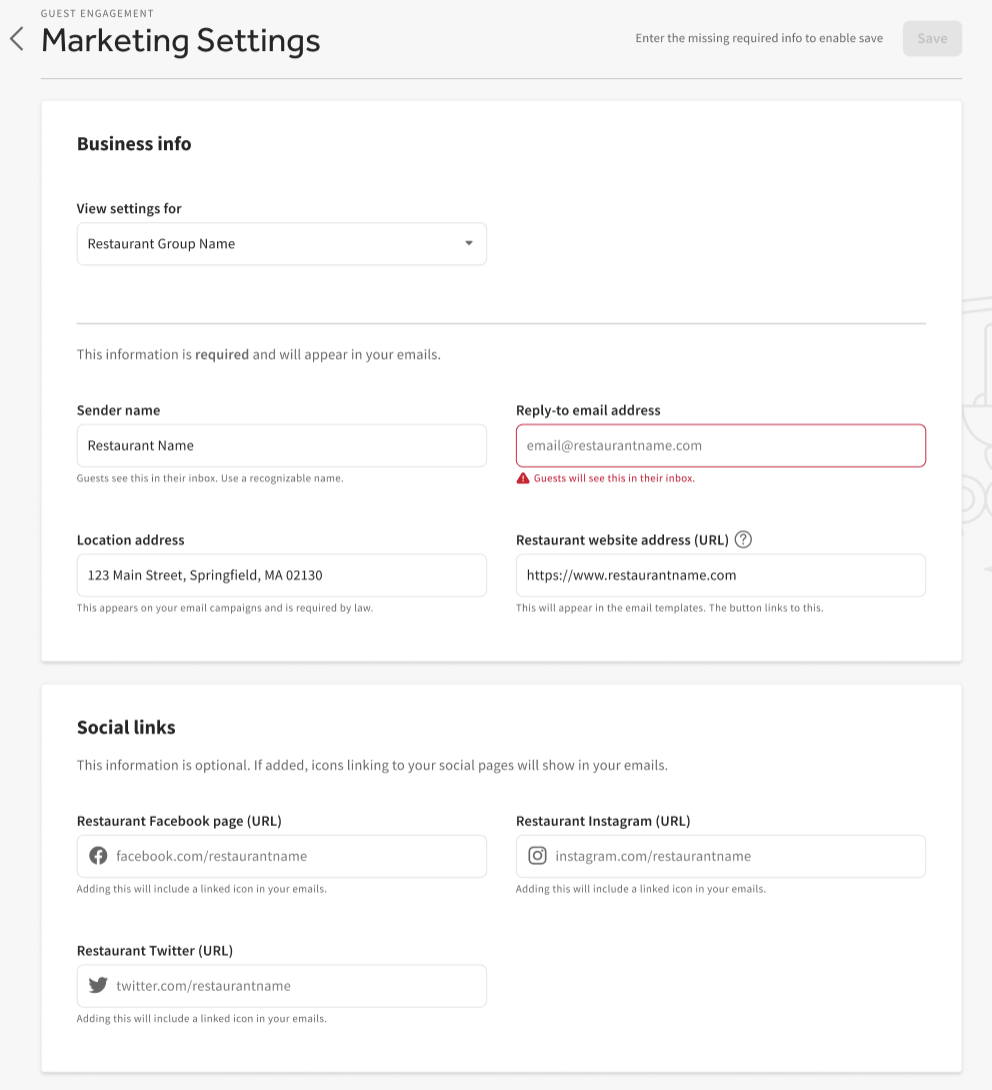 Set Up an Ongoing Toast Marketing Campaign