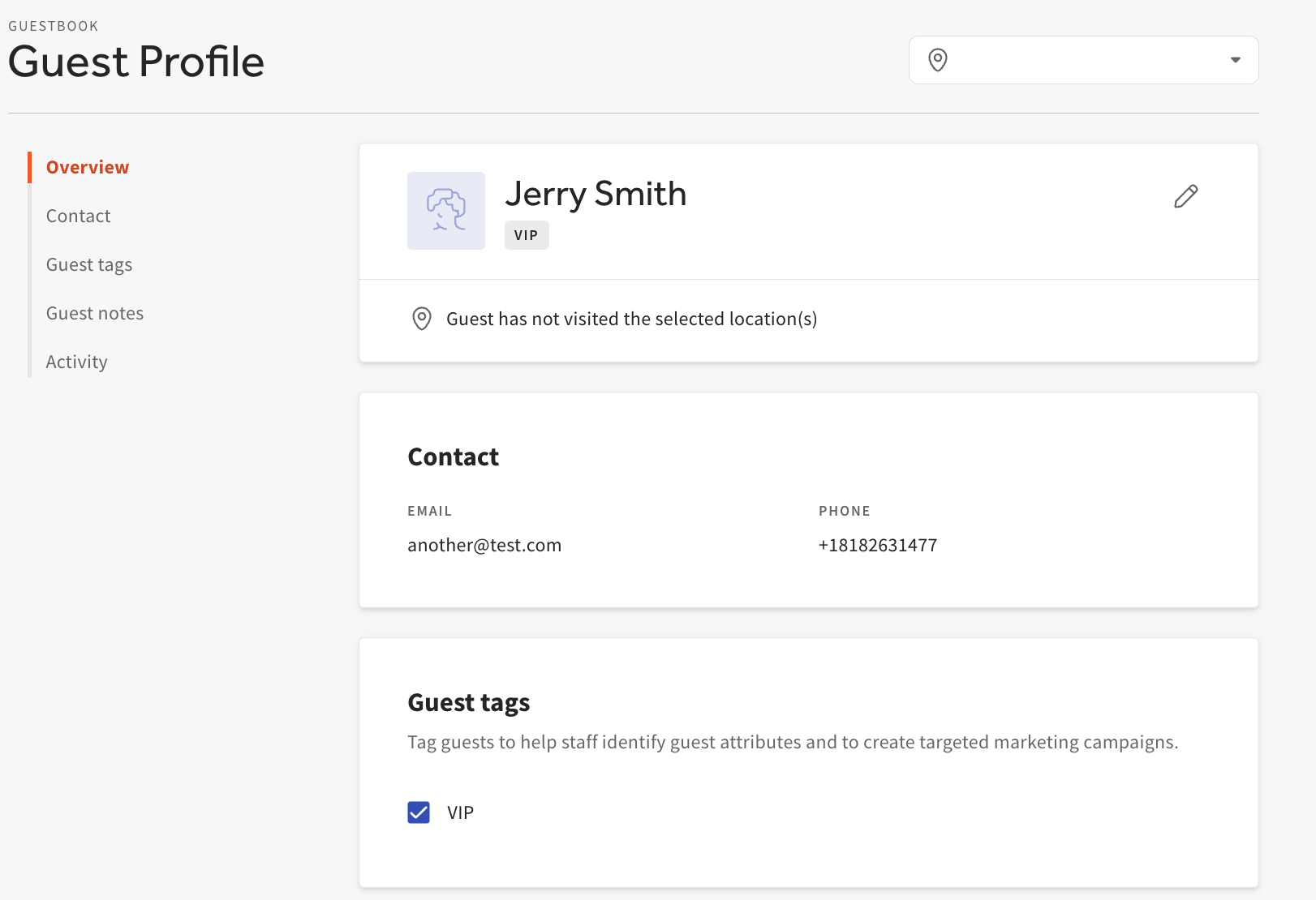 Access Your Guest Data with Guestbook