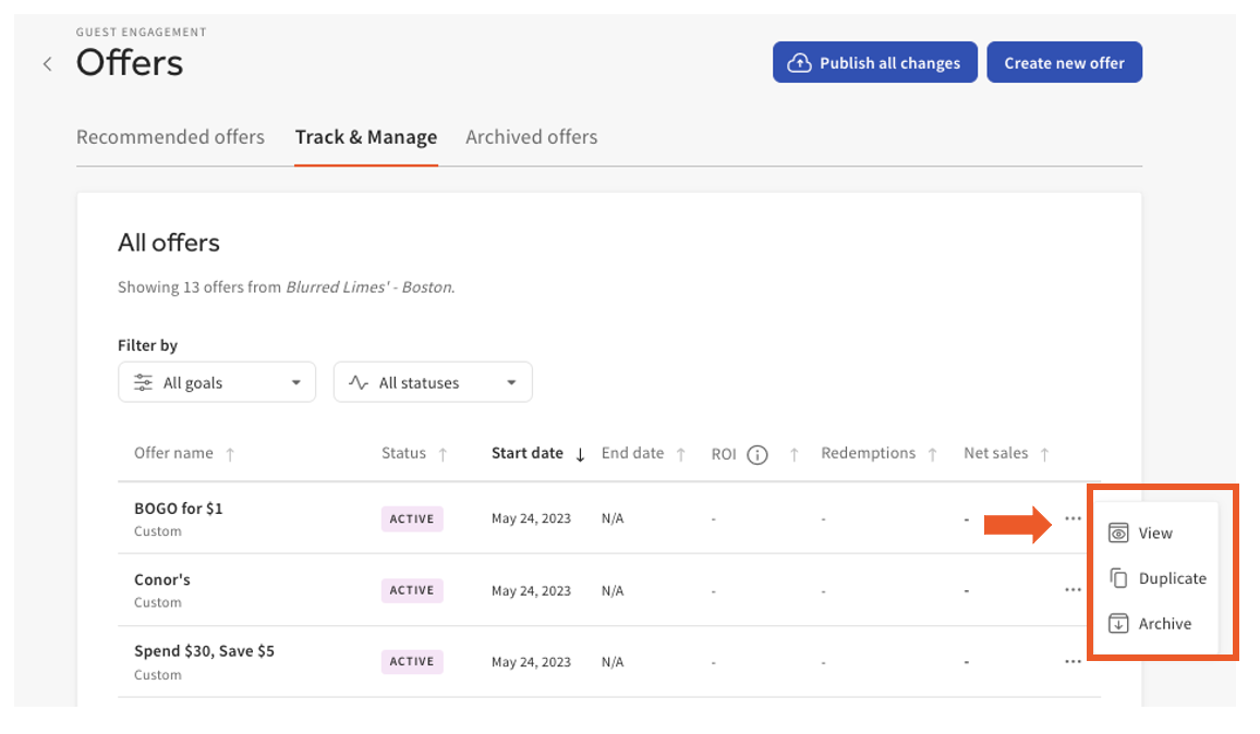 Get Started with the Offers Dashboard