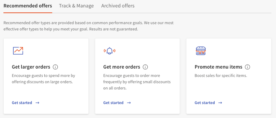 Get Started with the Offers Dashboard