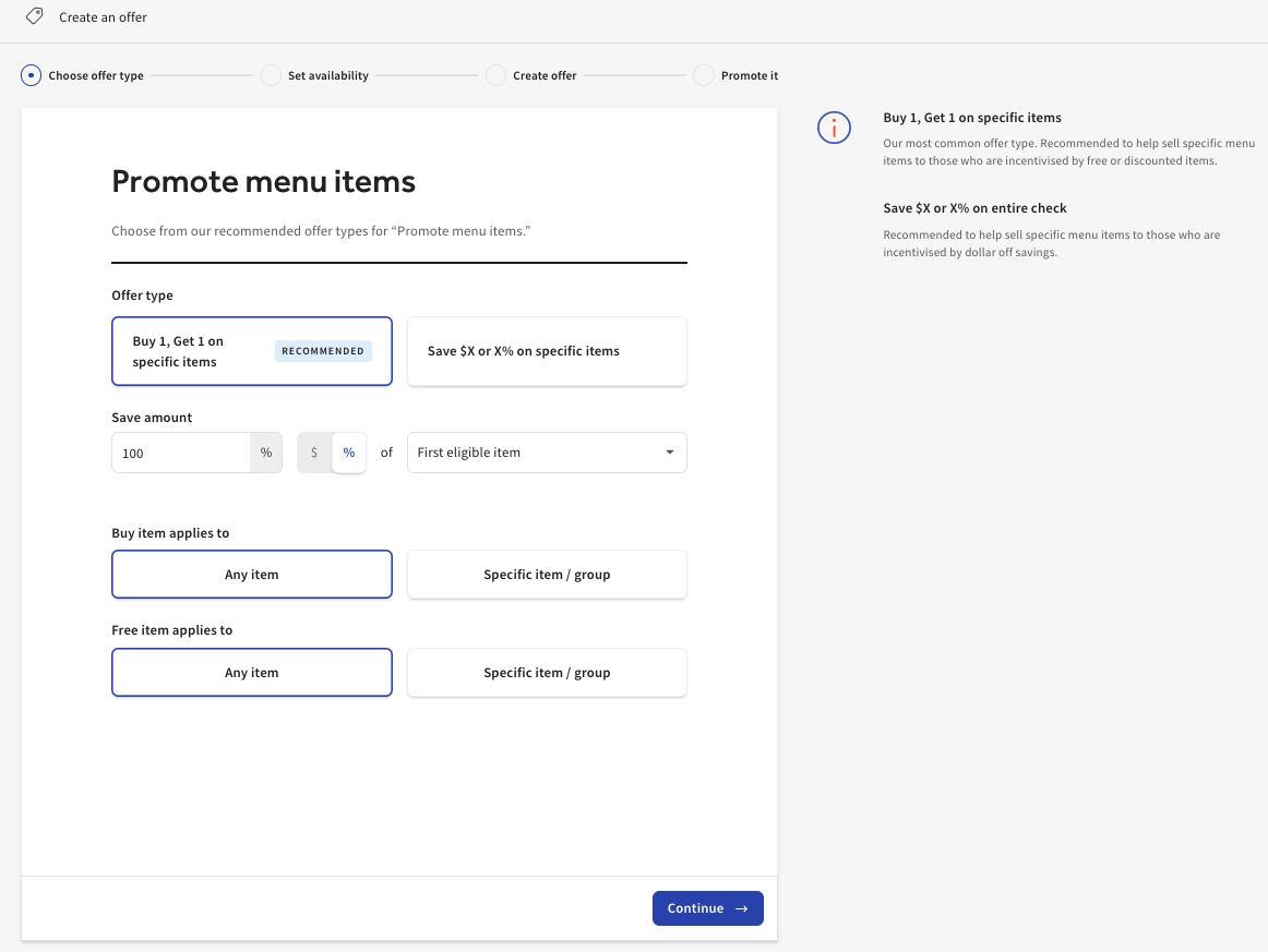 Get Started with the Offers Dashboard