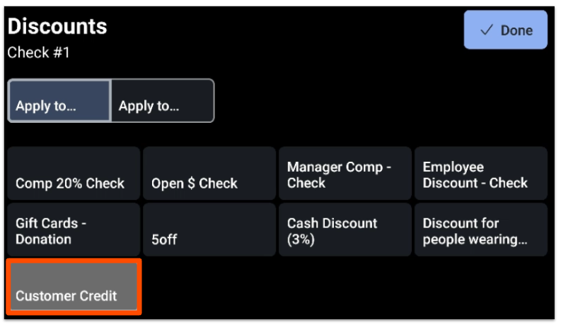 Manage Customer (Guest) Credits