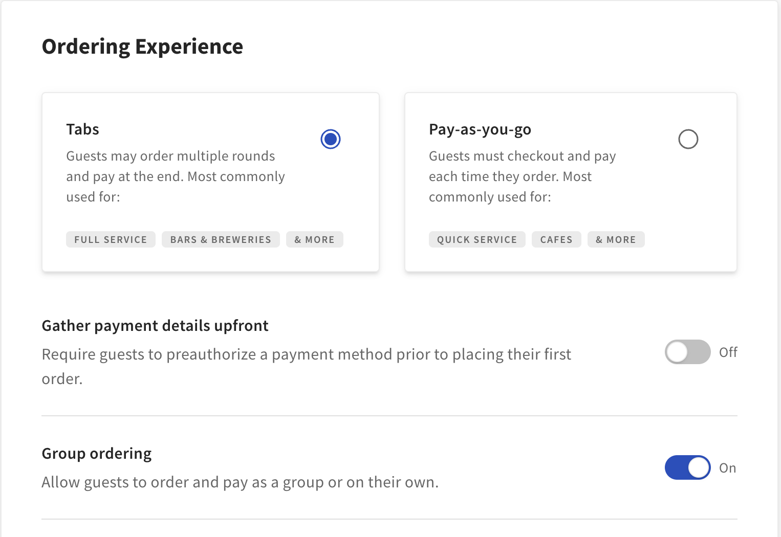 Split Payments With Toast Mobile Order & Pay®