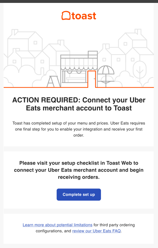 Get Started With the Uber Eats Integration