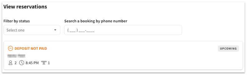 Use Toast Tables Deposits