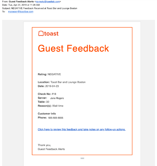 Enable and Manage Guest Feedback