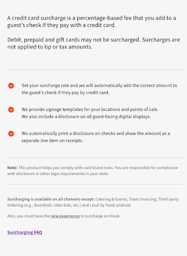 Get Started With Credit Card Surcharging