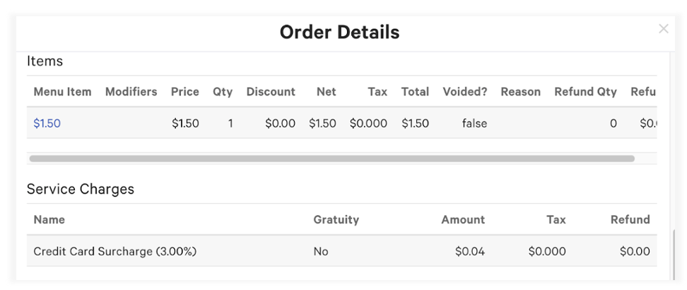 Manage the Credit Card Surcharging Product