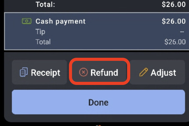 Issue a Refund