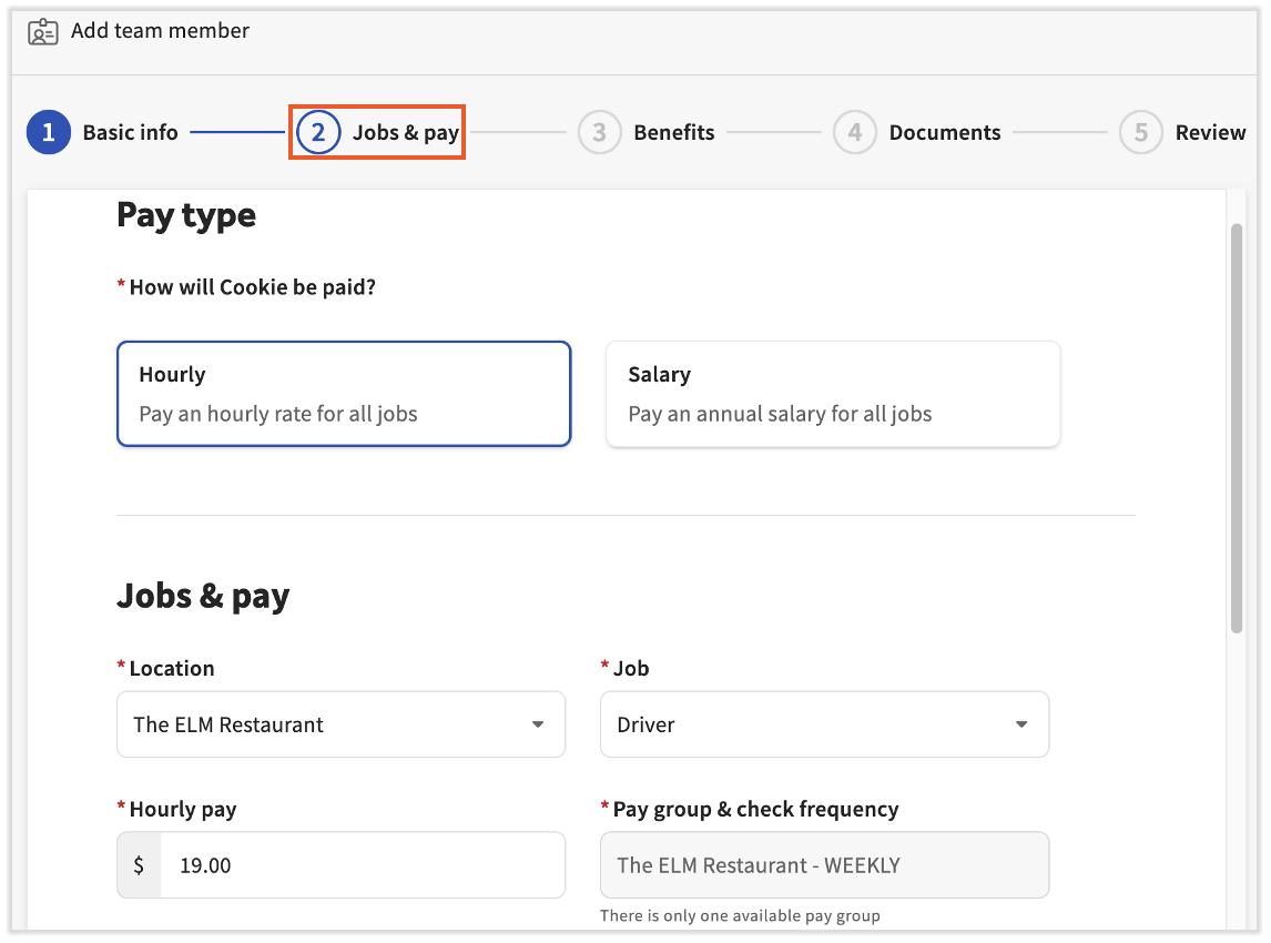 Toast Payroll: New Hire Employees (Employer Guide)
