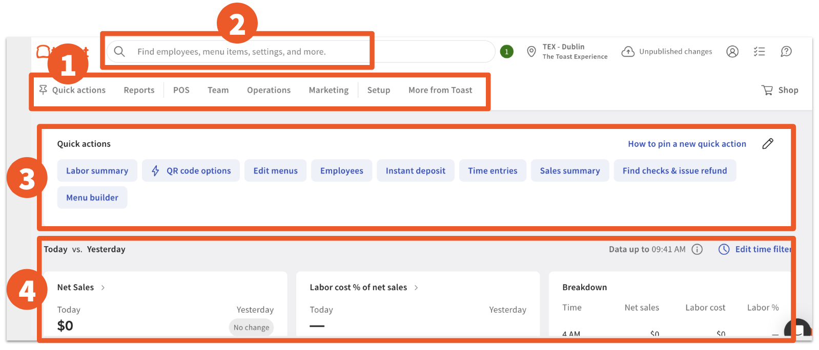 Toast Web Search & Navigation Updates