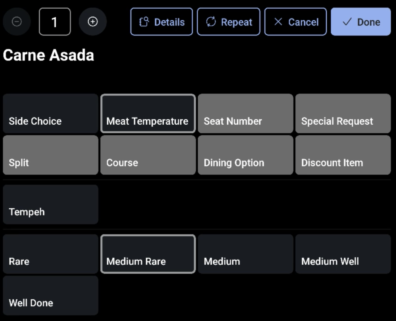 Create and Manage Modifier Groups and Modifier Options
