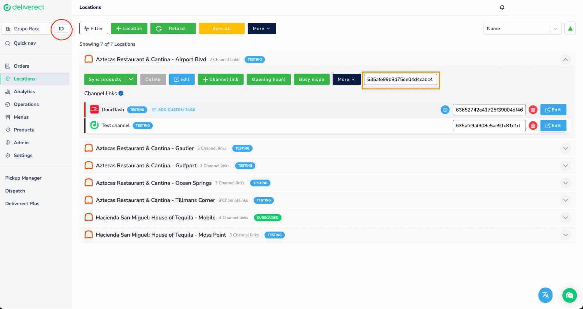 Get Started With Deliverect Integration