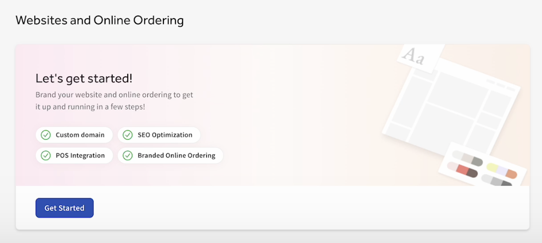 Get Started With Toast Websites
