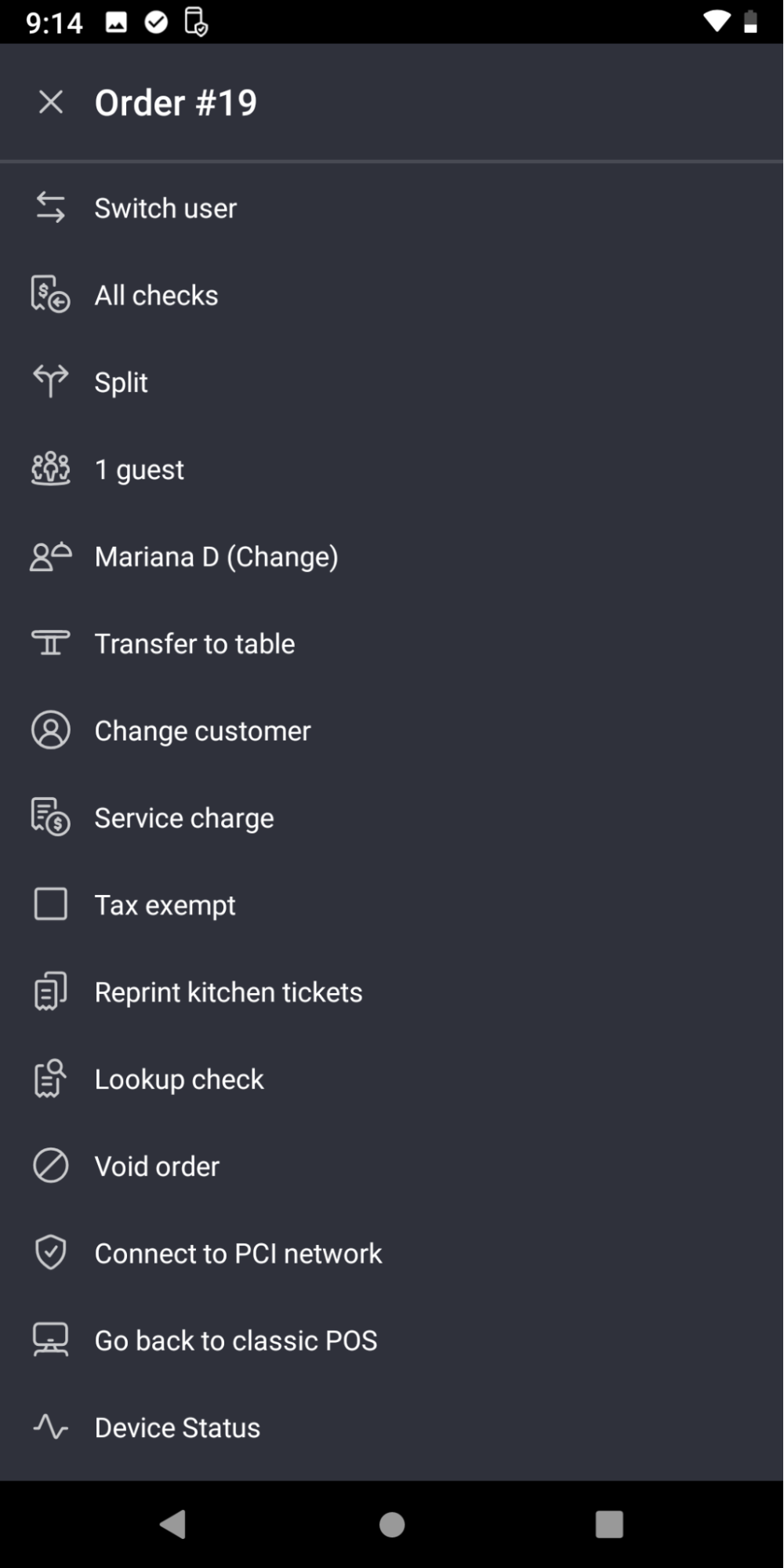 Manage Orders With Toast POS