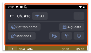 Manage Tables With Toast POS