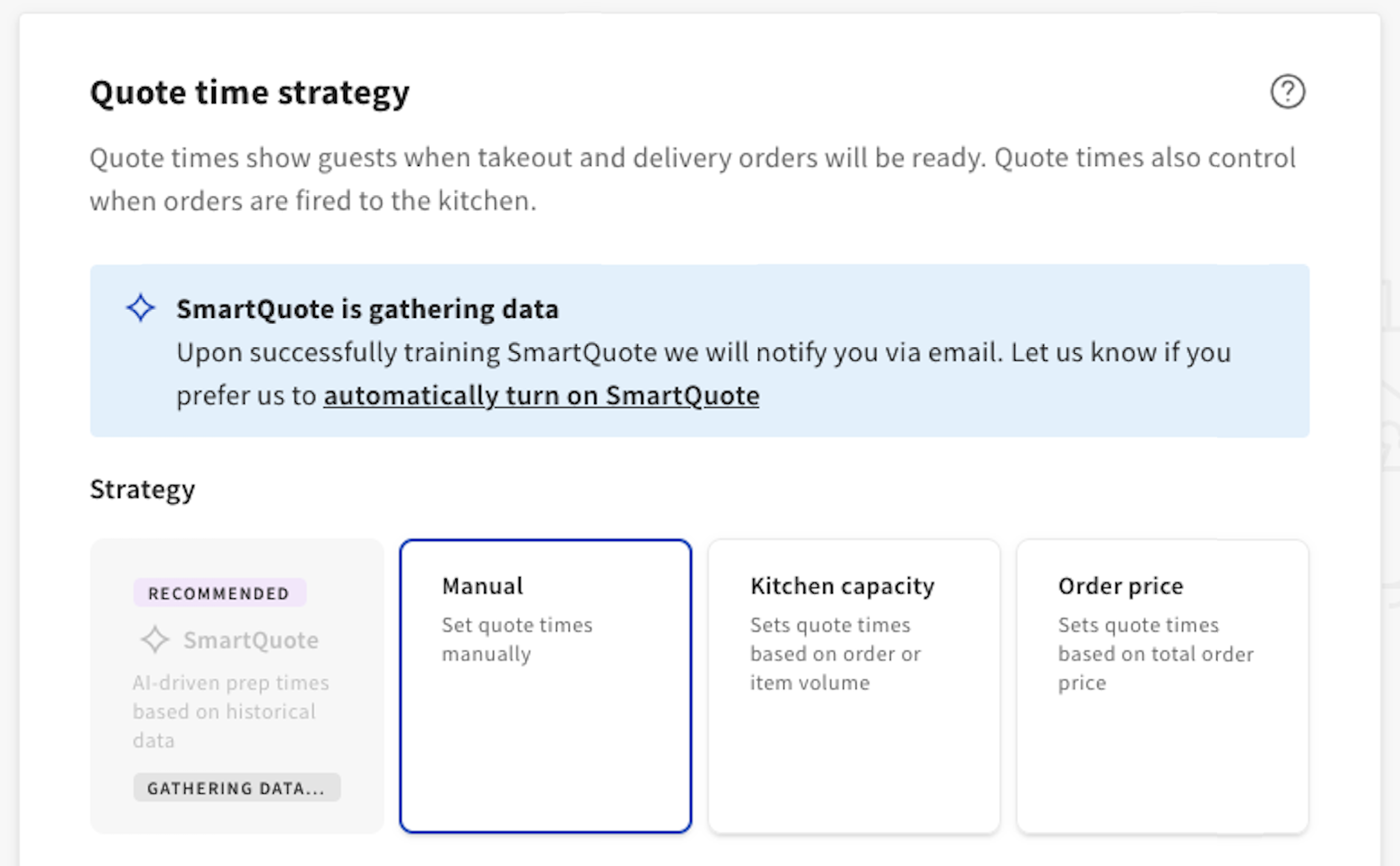Get Started With SmartQuote
