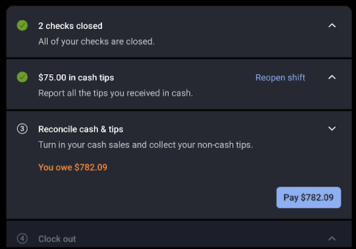 Declare Cash Tips Overview