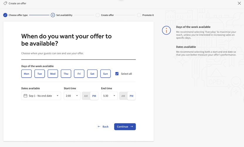 Get Started with the Offers Dashboard