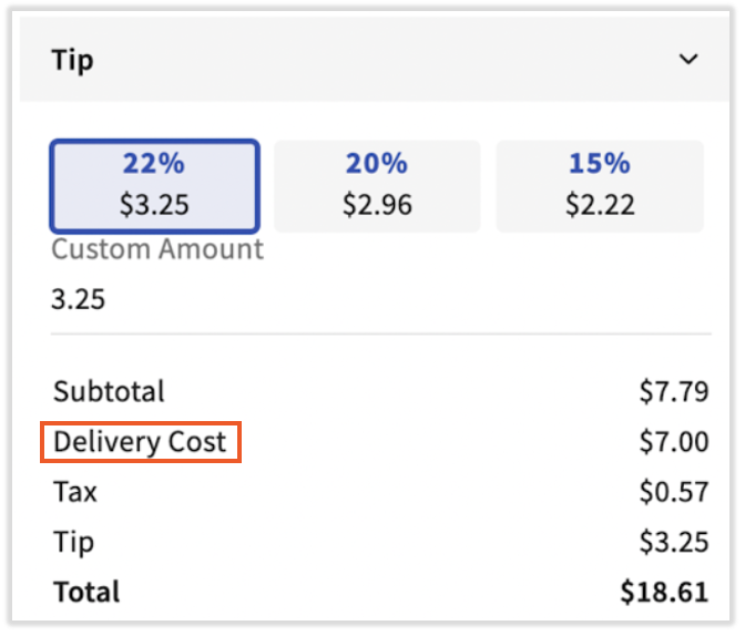 Tips Manager and Online Ordering