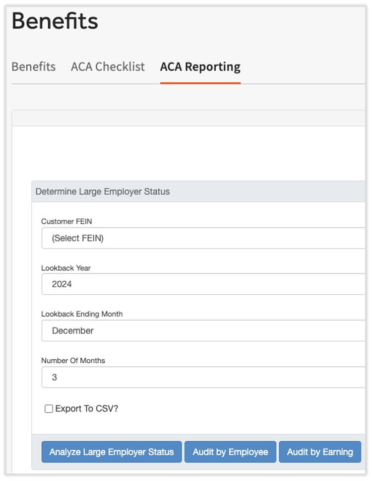 Toast Payroll: Utilize ACA Reporting