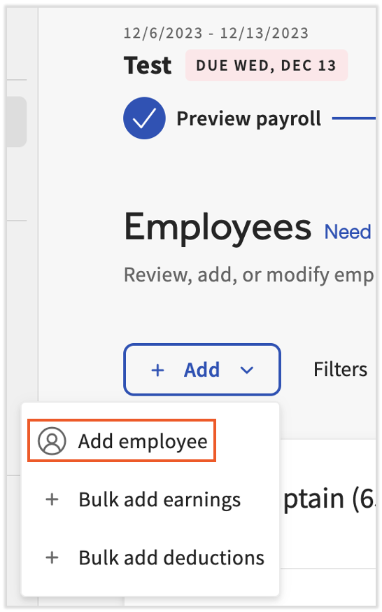 Toast Payroll: Missed Employee on Payroll