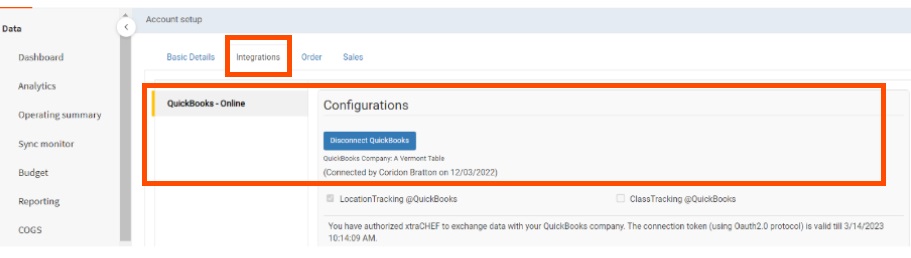 xtraCHEF: General Ledger (GL) Codes