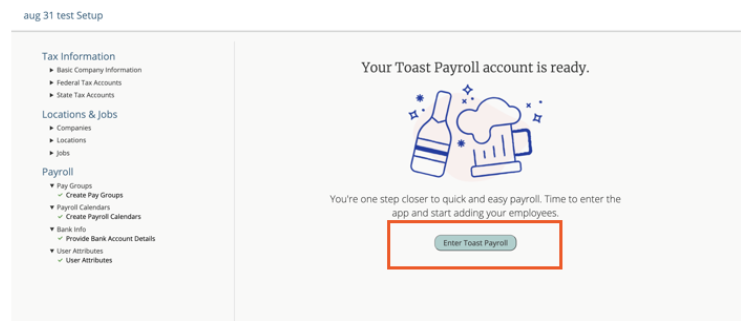 Toast Payroll: Guía de Incorporación