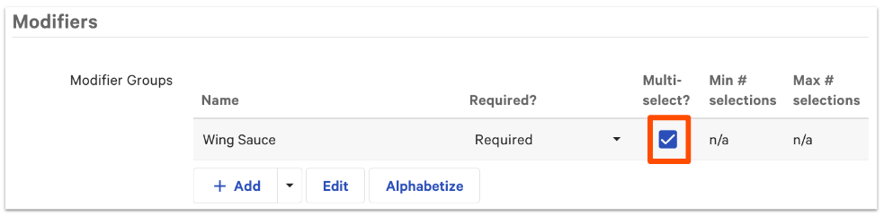 Set Up and Use Modifier Multi-Select