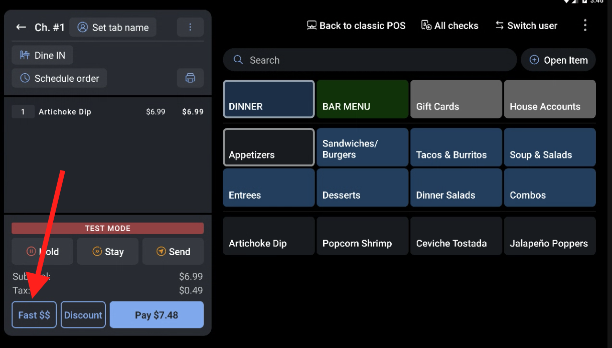 Configure Cash Payments