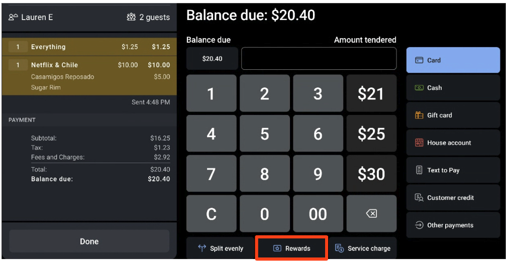 How Guests Earn Points With Toast Loyalty