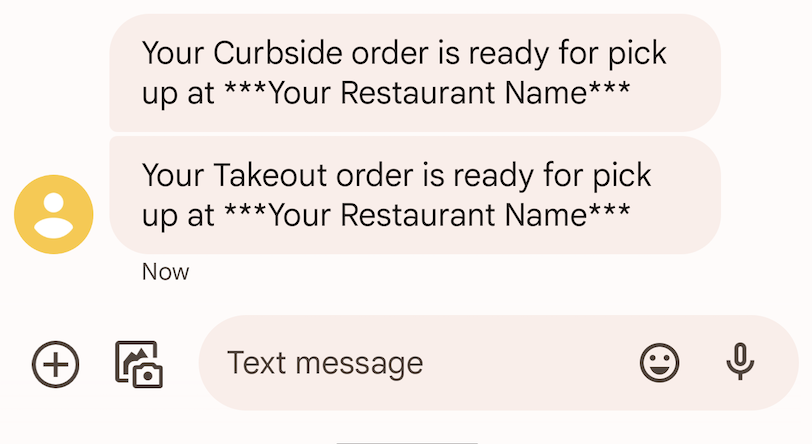 Manage Order Ready Texts From the Orders Hub