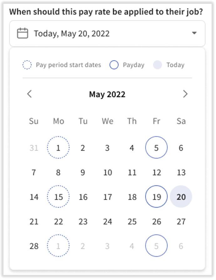 Toast Payroll: Make a Pay Change