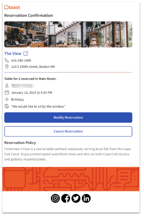 Toast Tables: The Guest Experience
